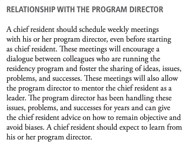 Everything You Need to Know Before You Become Chief Resident