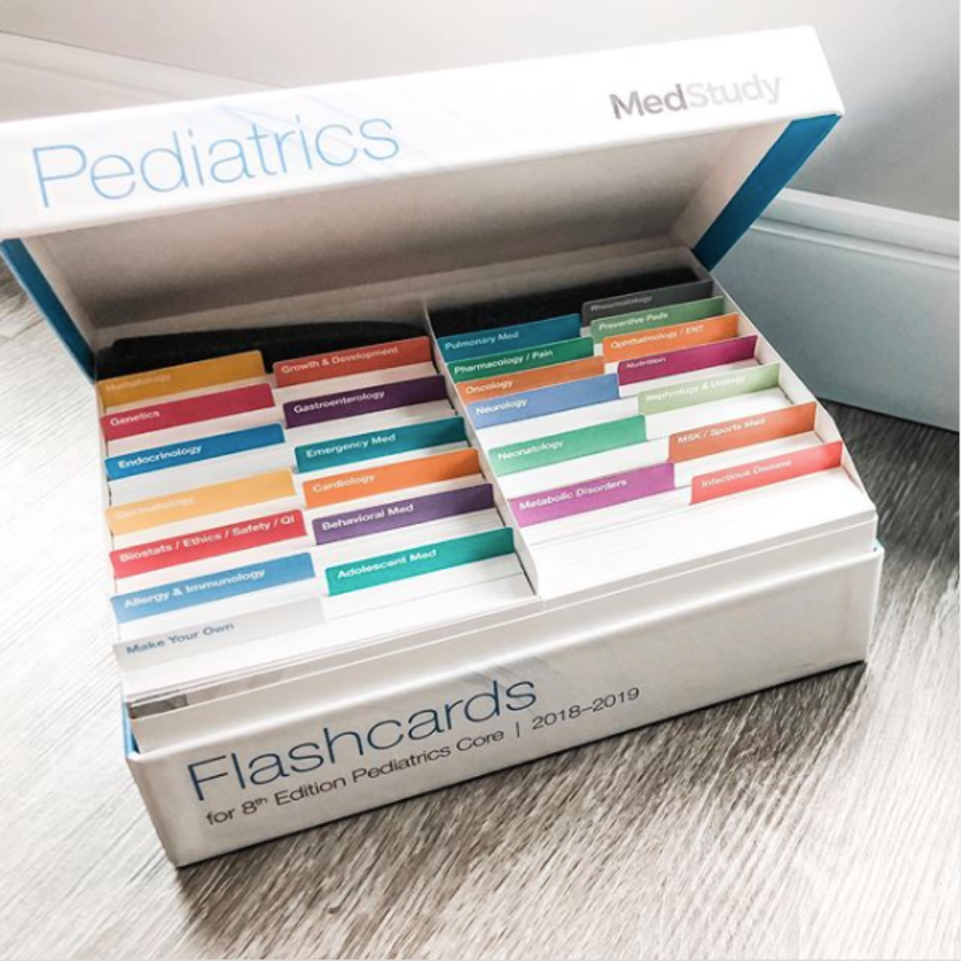 Implement Flashcard Fridays Using Pediatric Board Review Flashcards