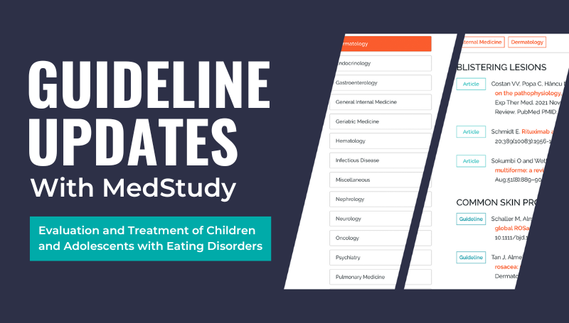 Guideline Updates with MedStudy | Evaluation and Treatment of Children ...